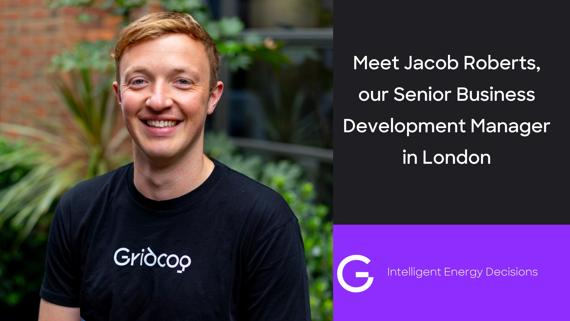 Meet Jacob Roberts - our Senior Business Development Manager in London